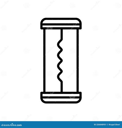 Electric Fuse Icon Great For Electrical And Safety Designs Stock Vector Illustration Of