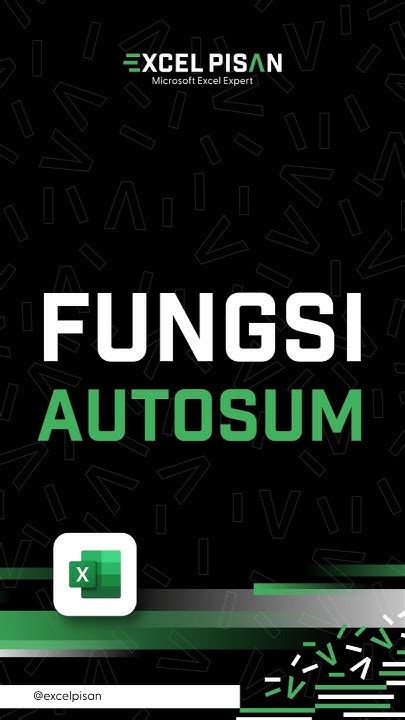 Stop Sum Biasa Microsoftexcel Belajarexcel Tutorialexcel