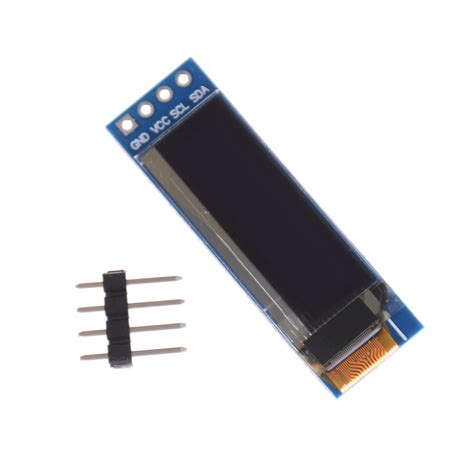 091 Inch 128x32 Iic I2c White Blue Oled Lcd Display Diy Module