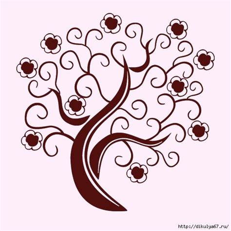 Шаблоны(деревья,веточки). Обсуждение на LiveInternet - Российский ...