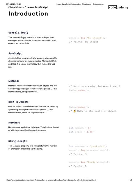 Js Cheatsheet 1 Pdf