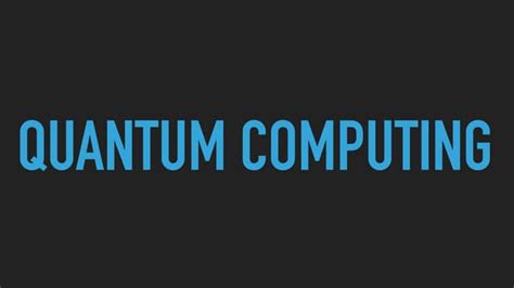 Quantum Computing Pdf