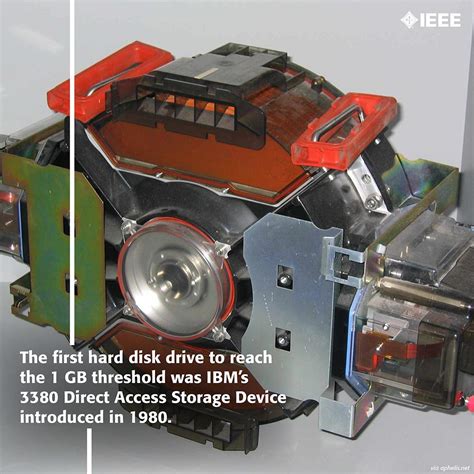 Ieee On Linkedin Announced In 1980 The Ibm 3380 Direct Access Storage Device Made History…