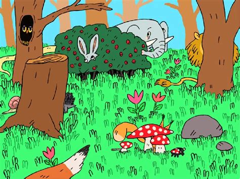 Картинки спрятаны в рисунках