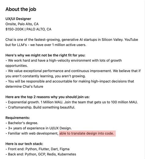 Scott Jenson On Linkedin No Stop Just Stop You Are Not Looking For A Ux Designer The