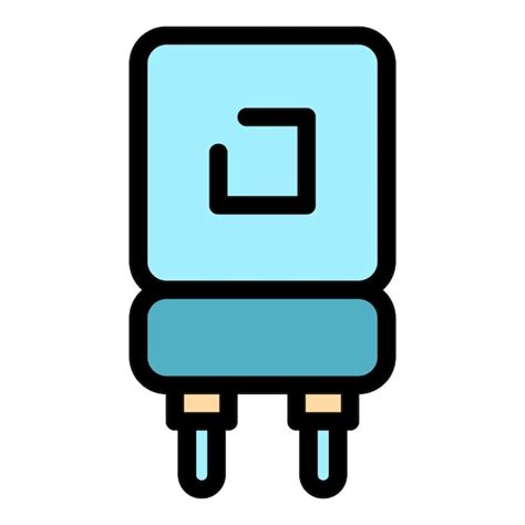 Premium Vector Capacitor For Electronic Icon Outline Capacitor For