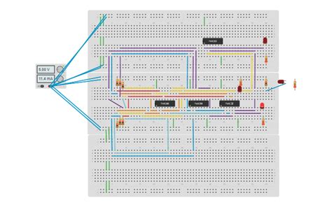 Circuit Design Copy Of Rock Paper Scissors Tinkercad