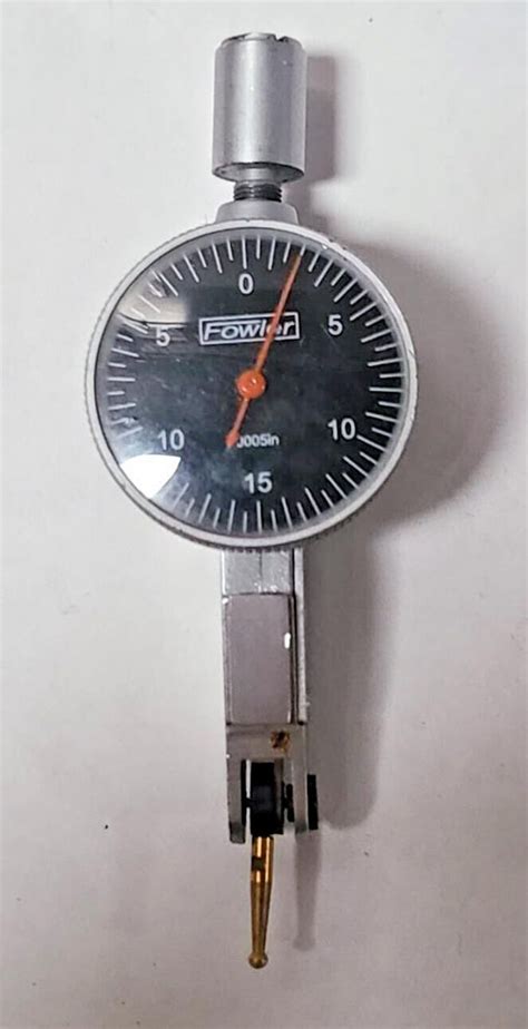 Fowler Dial Test Indicator 0005 Machinist Tool Tips Fowler Dial Test Indicator 0005 Machinist Tool Tips
