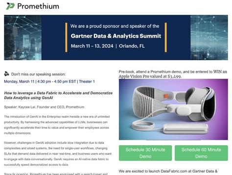 Promethium On Linkedin Cio Cdo Cdao Gartnerda Dataanalytics Genai Datafabric Promethium