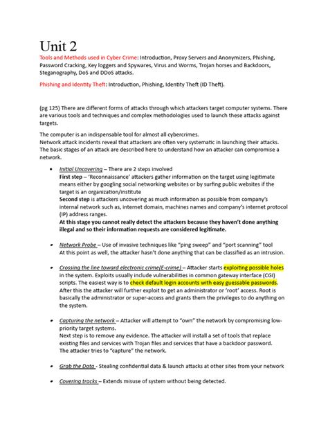 Z Cybersecurity Unit 2 Pdf Phishing Computer Virus