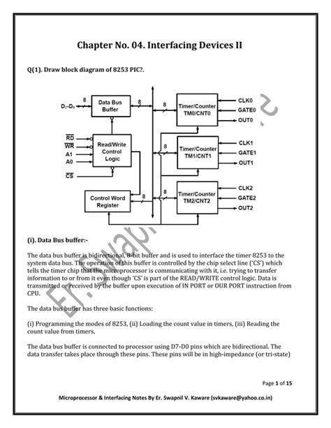 microprocessor and interfacing part 2 by er swapnil v kaware pdf