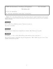 Recitation Pdf CMPSC Introduction To The Theory Of Computation Date