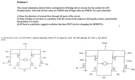 Solved Problem The Circuit Schematics Shown Below Chegg