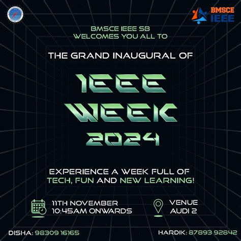 Bmsce Ieee On Linkedin Ieee Sb Bmsceieeesb Techskills Ieeeday2024