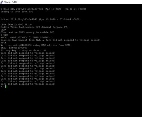 Evmk2gx Spi Nor Boot On Evmk2gx Processors Forum Processors Ti