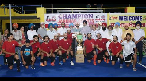 14th Olympian Prithipal Singh Hockey Festival Chachrari Moga Win Titles Hindustan Times