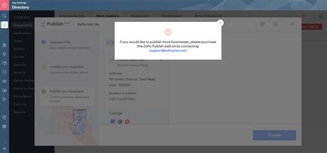 Publish Your Business Location