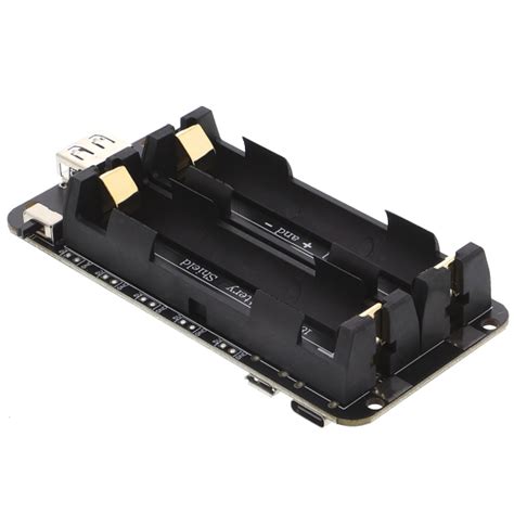 Battery Shield V3 Raspberry Pi Arduino Esp32 2x 18650 Comprar