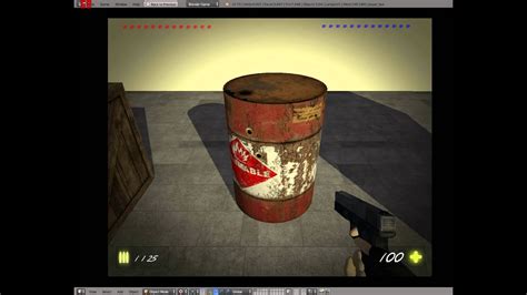 blender game python fps wip update 3 survival horror youtube