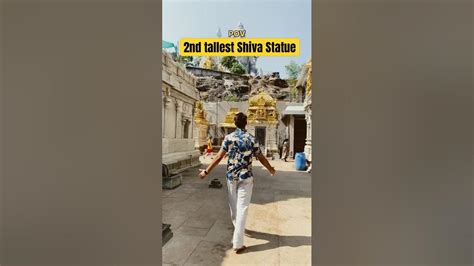 2nd Tallest Shiv Statue Mudreshwar Gokarna Adiyogi Coimbatore Mahakal Scuba Diving Karnataka