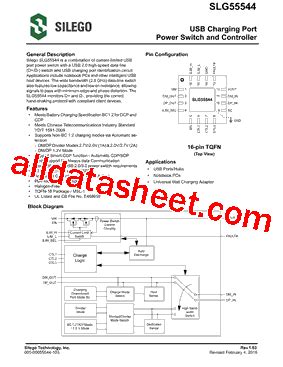 SLG55544 Datasheet PDF Dialog Semiconductor SLG55544 Datasheet PDF Dialog Semiconductor