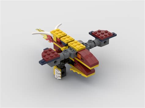 Lego Moc Two Headed Golden Back By Leolego Rebrickable Build With Lego