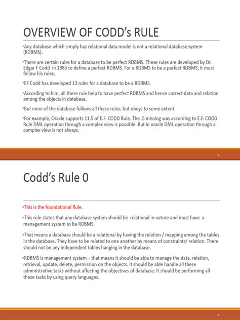 codd s rule pdf relational database table database