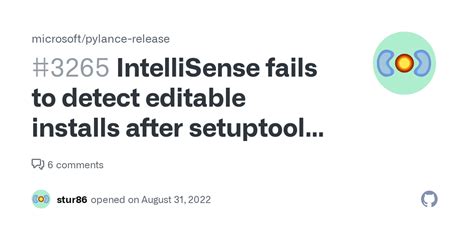 Intellisense Fails To Detect Editable Installs After Setuptools Update