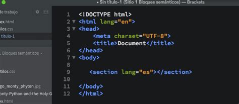 Cómo usar Brackets editor Descarga Configuración y Primeros Pasos