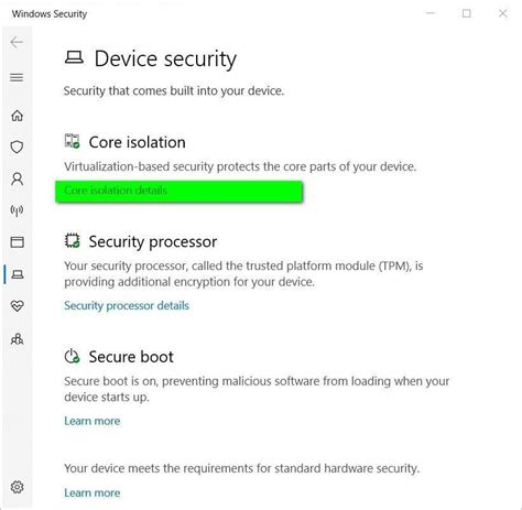 How To Activate Virtualization Based Security And Core Isolation In Windows