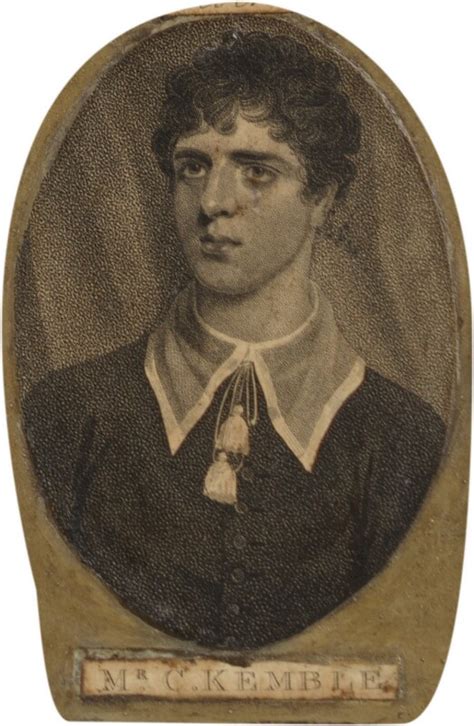Npg L269 B8 54 Charles Kemble Portrait National Portrait Gallery