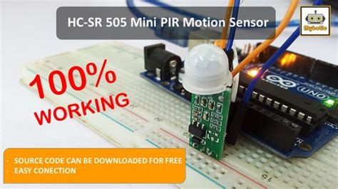 Tutorial How To Use Mini Pir Motion Sensor Hc Sr 505 With Arduino Uno