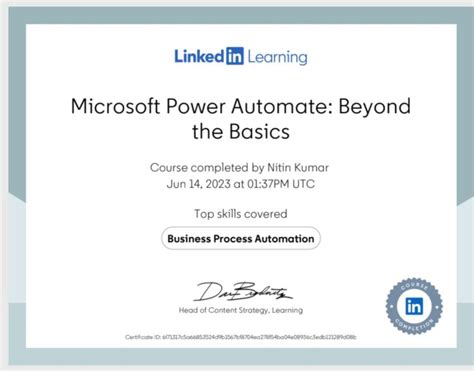 Nitin Kumar On Linkedin Automation Linkedinlearning Microsoft365