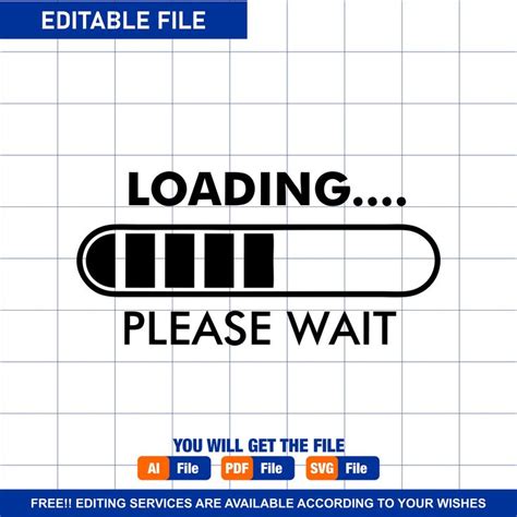 loading please wait svg files loading progress bar cut files please
