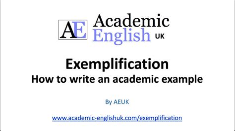 What Is The Other Term Of Exemplification The Top Answers Ecurrencythailand Com