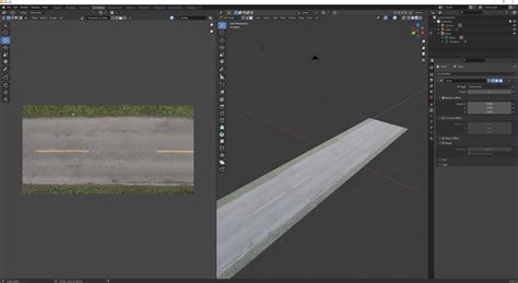 Road With A Seamless Image But Its Tiling 2 By Magnavis Materials And Textures Blender
