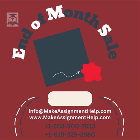 makeassignmenthelp on linkedin end of month sale