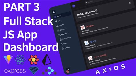 full stack reactjs node dashboard web app prisma postgresql part 3 youtube