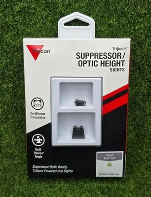 Trijicon Suppressoroptic Height Night Sights Glock 4343x48 Gl243 C