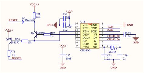 关于ch340在stm32实现一键下载电路的研究 arm单片机 电子工程世界网