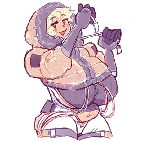 Rule 34 Alternate Breast Size Apex Legends Artist Request Belly Belly Button Big Breasts Big