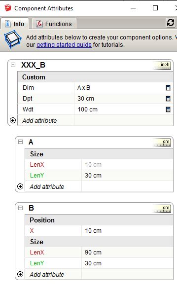 Dynamic Component Issue Feature Or Bug Pro SketchUp Community