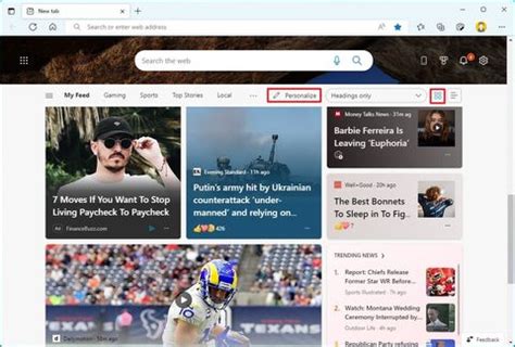 How To Customize New Tab Page On The New Microsoft Edge Windows Central