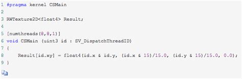ComputeShader介绍 ShaderLab 开发实战