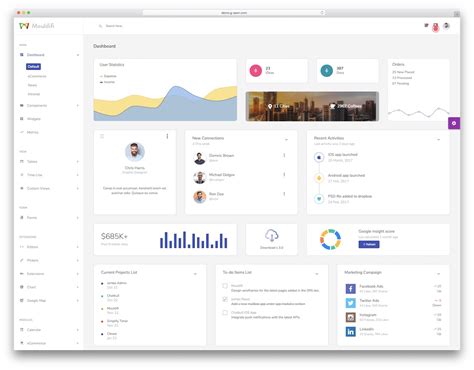 20 Best React Dashboard Templates For Killer Applications 2020 Colorlib