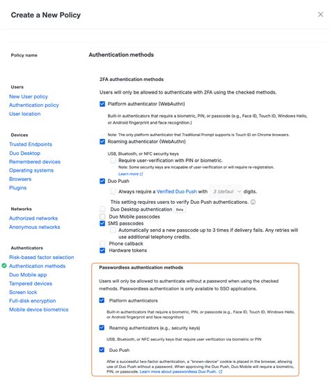 Duo Passwordless Duo Security
