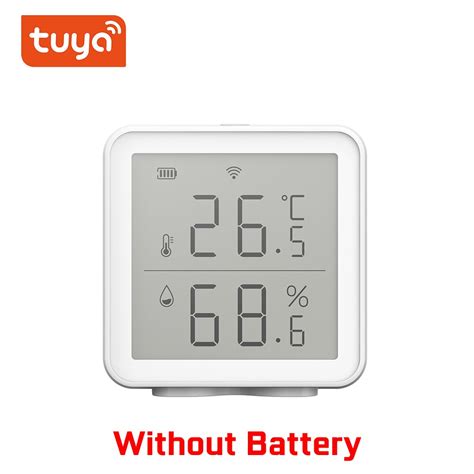 Tuya Wifi Smart Temperature And Humidity Sensor Sm Grandado