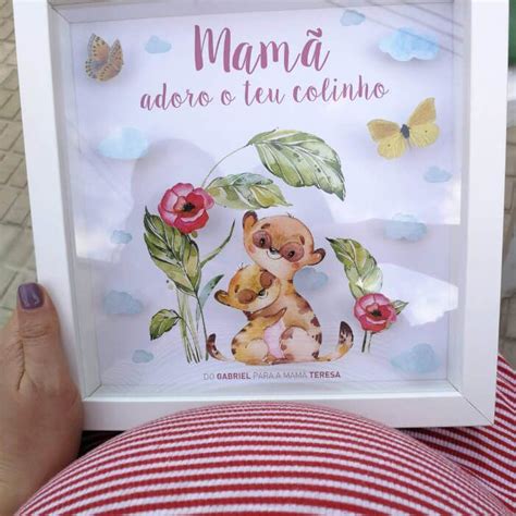 Quadro Dia da Mãe tia avó Chapéu de Papel