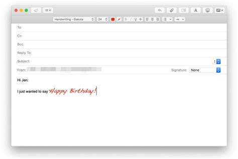 Change The Default Font In The Mac S Mail Program