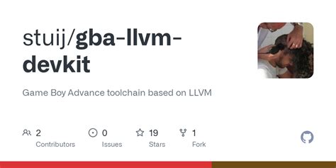 Github Stuijgba Llvm Devkit Game Boy Advance Toolchain Based On Llvm